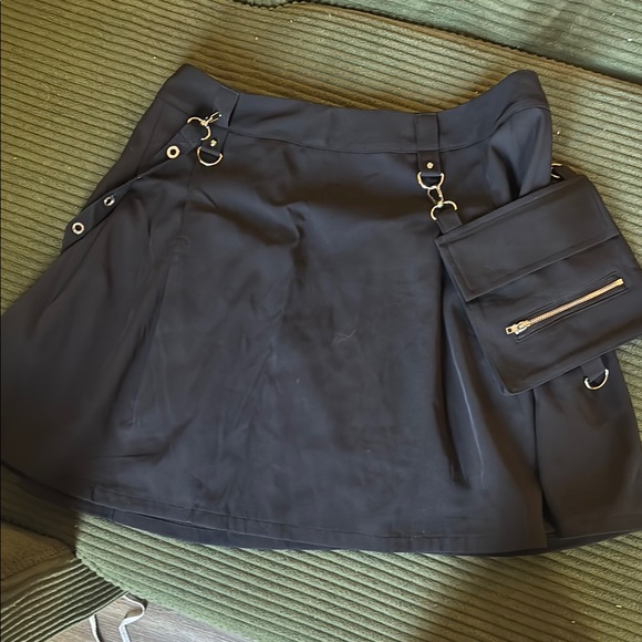 Amazon | Skirts | Amazon Black Aline Mini Skirt With Cargo Style | Poshmark